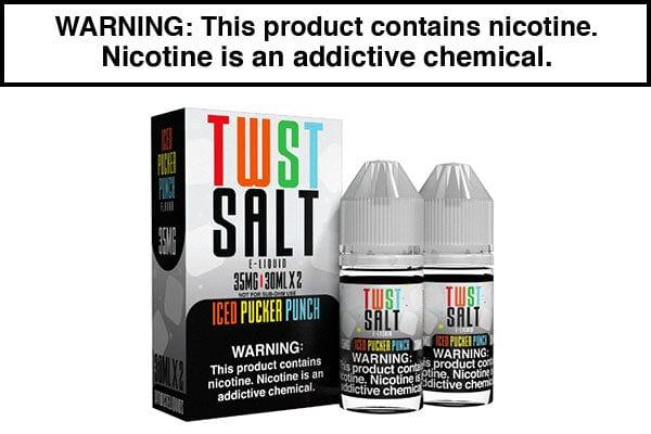 ICED PUCKER PUNCH BY TWIST SALT 60ML ICED PUCKER PUNCH BY TWIST SALT 60ML