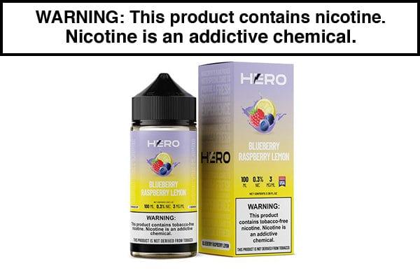 BLUEBERRY RASPBERRY LEMON BY HERO 100ML
