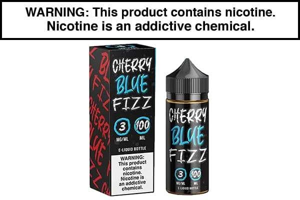 CHERRY BLUE FIZZ BY JUICE MAN 100ML