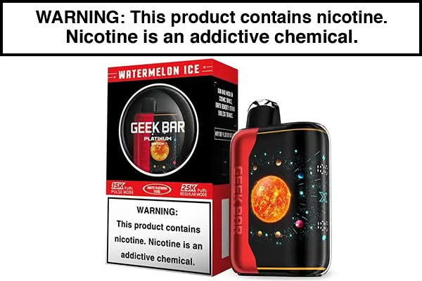Geek Bar Pulse X Disposable Vape 25,000 Puffs - $15.75