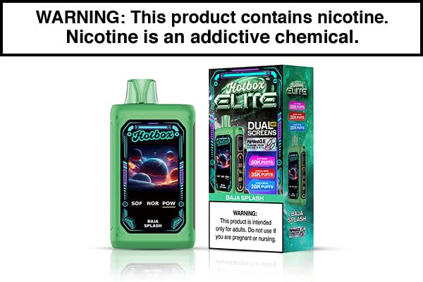 PUFF LABS HOTBOX ELITE 50K DISPOSABLE VAPE - 50,000 Puffs
