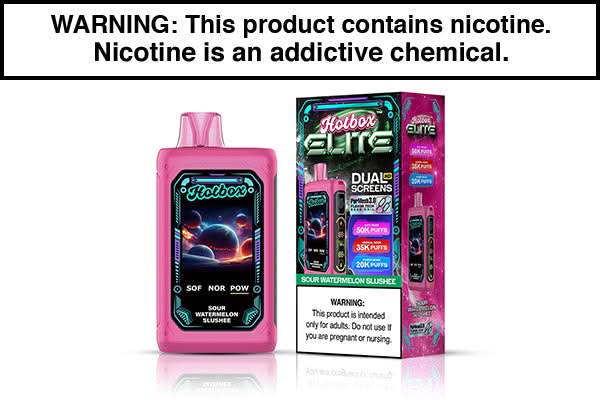 PUFF LABS HOTBOX ELITE 50K DISPOSABLE VAPE - 50,000 Puffs