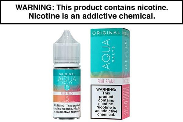 PURE PEACH BY AQUA SALT 30ML