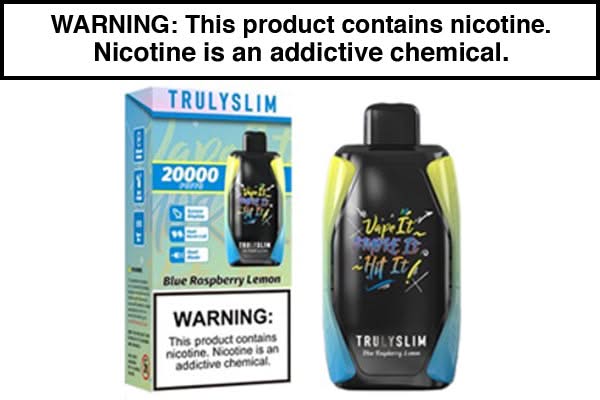 TRULY BAR TRULYSLIM 20K DISPOSABLE VAPE