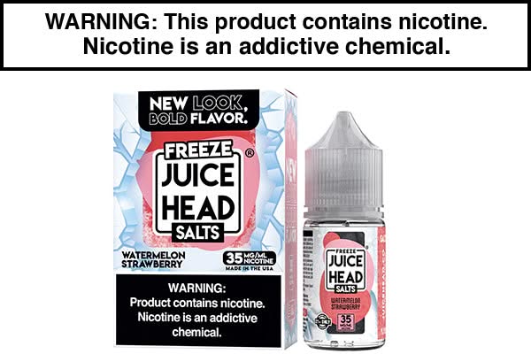 WATERMELON STRAWBERRY FREEZE BY JUICE HEAD SALTS 30ML WATERMELON STRAWBERRY FREEZE BY JUICE HEAD SALTS 30ML