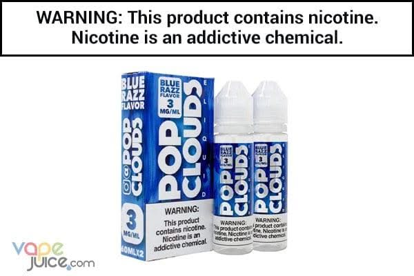 BLUE RAZZ BY POP CLOUDS TFN 120ML